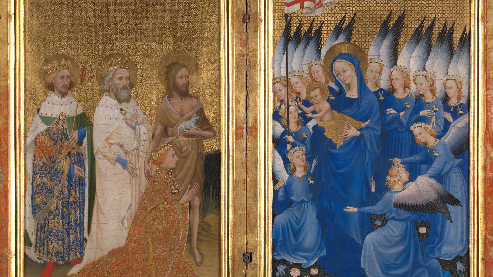 English or French (?) | The Wilton Diptych | NG4451 | National Gallery ... English or French (?) | The Wilton Diptych | NG4451 | National Gallery ...